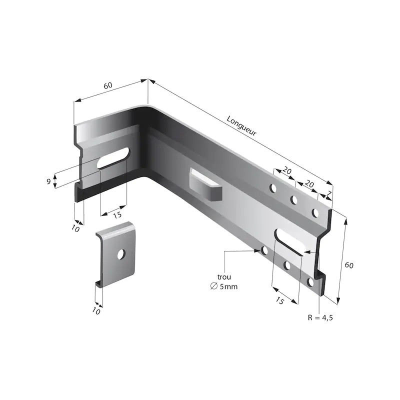 Équerres de bardage pour isolation thermique extérieure - fixation ...