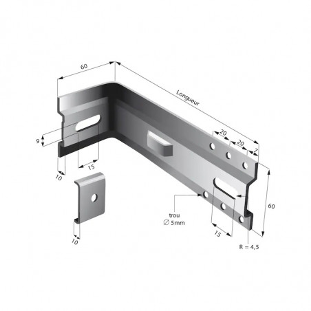Équerres de bardage pour isolation thermique extérieure - fixation ...