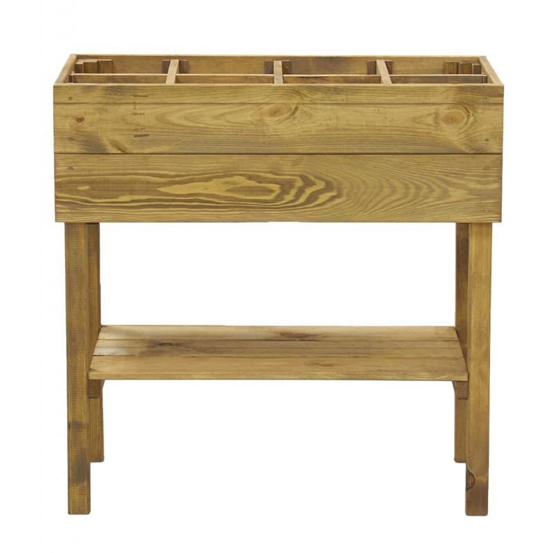 Potager haut en pin 79 x 39 x 80cm au meilleur prix - Carrés potager