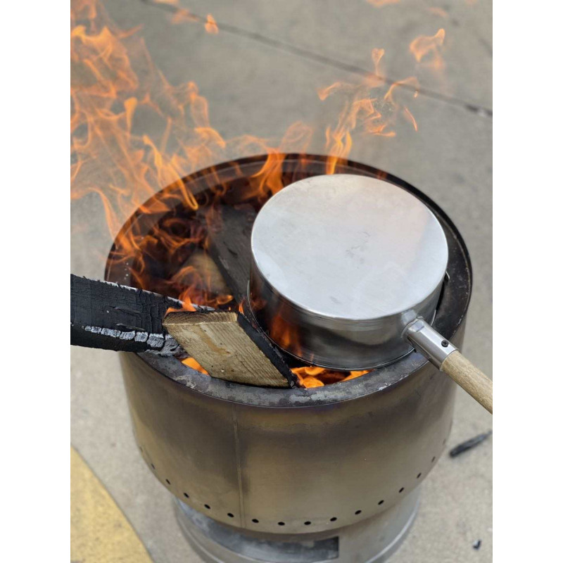Diable à marron châtaigne pour cheminée ou barbecue au meilleur prix ...