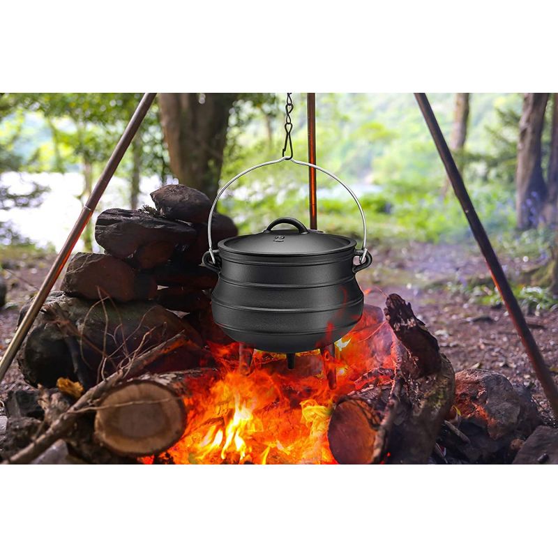 Marmite ou chaudron en fonte alimentaire de 12 litres au meilleur prix ...